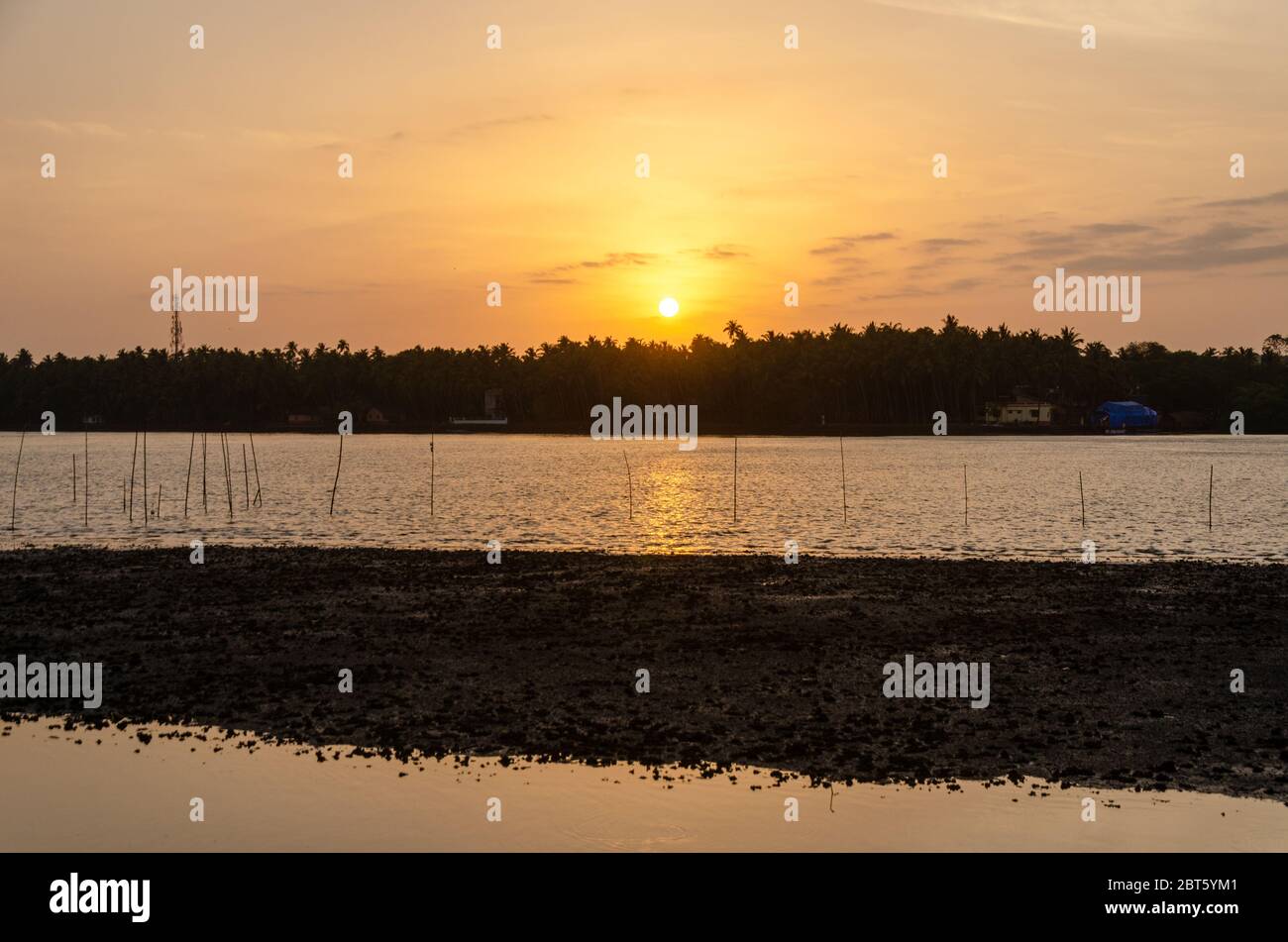 Goa siolim river hi-res stock photography and images - Alamy
