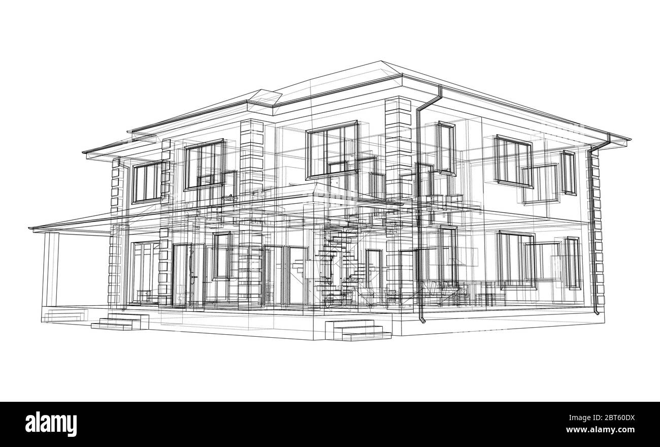 Abstract cottage interior Black and White Stock Photos & Images - Alamy