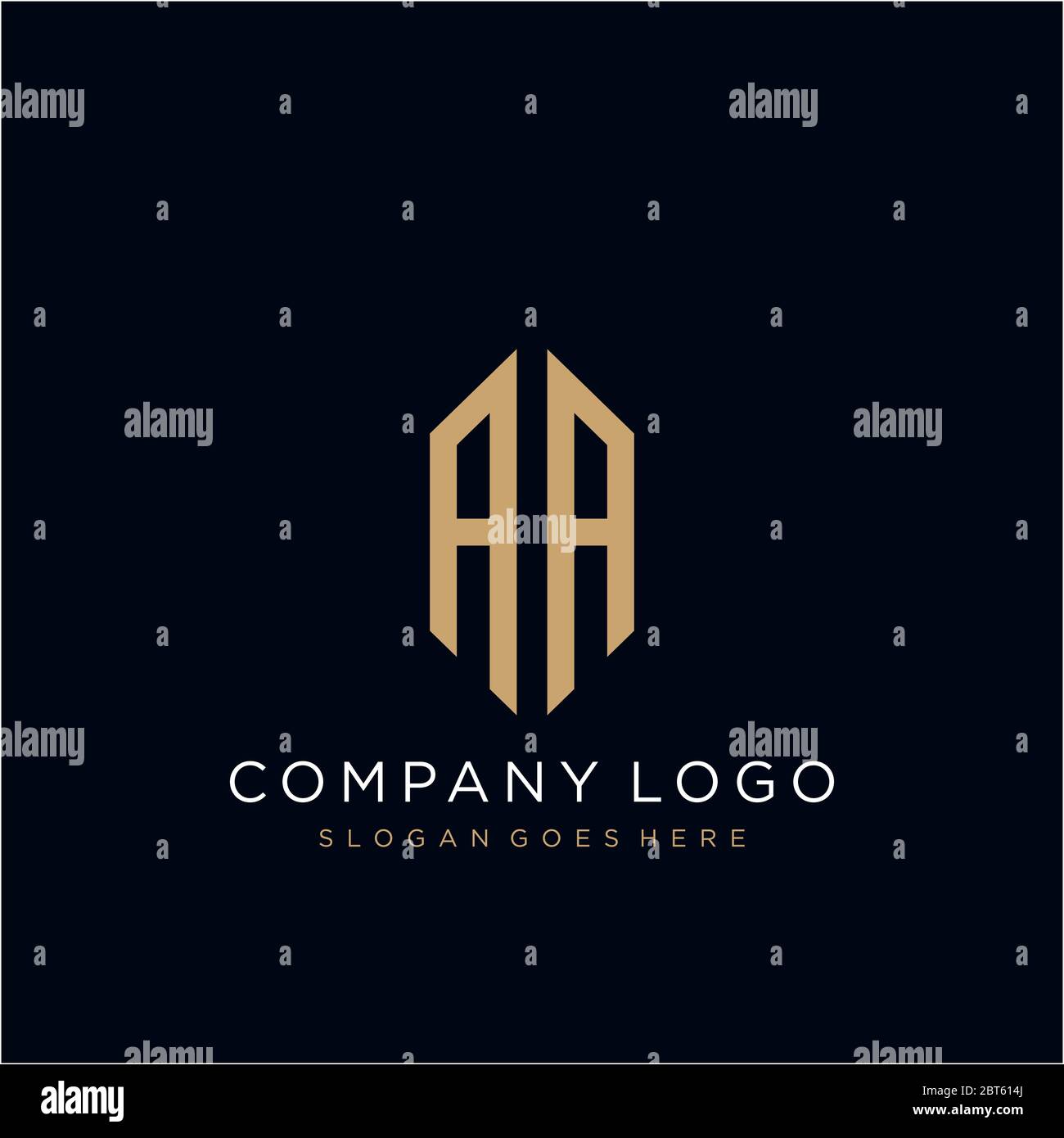 Aa logo Stock Vector Images - Alamy