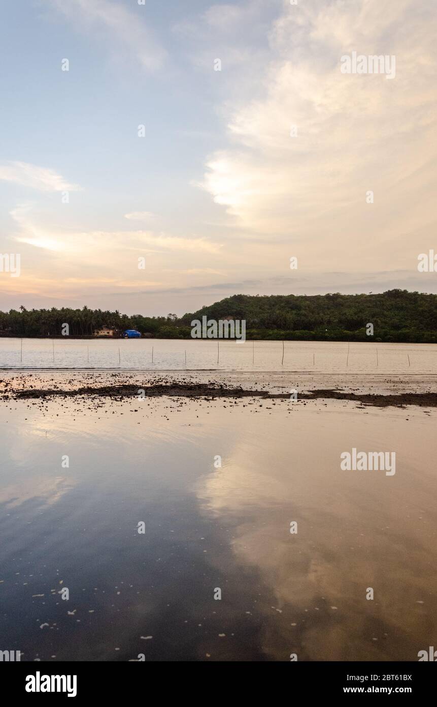 Goa siolim river hi-res stock photography and images - Alamy