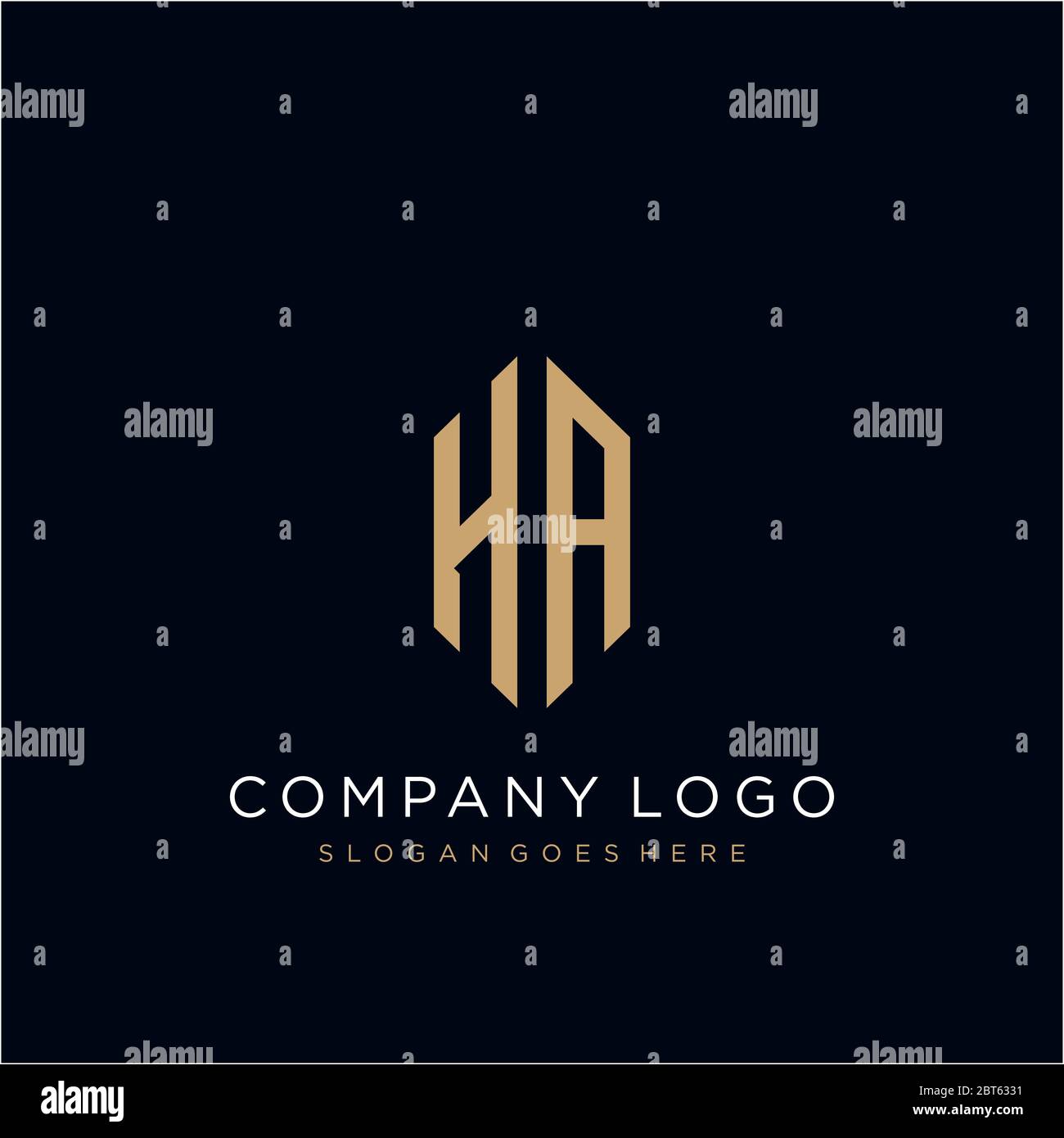 Ha logo Stock Vector Images - Alamy