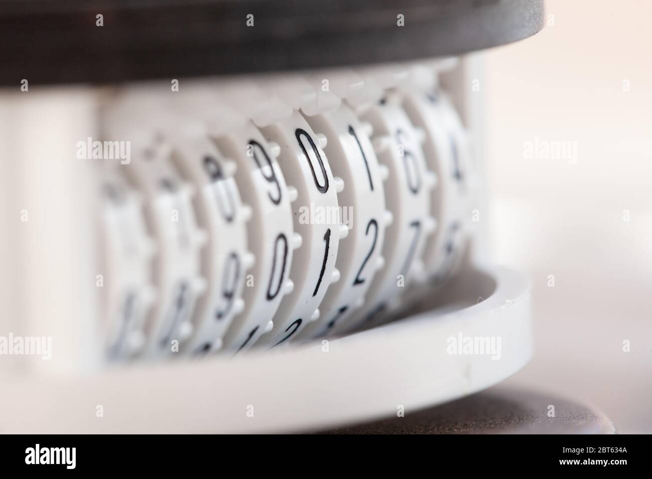 Disassembled water meter in macro scale Stock Photo - Alamy