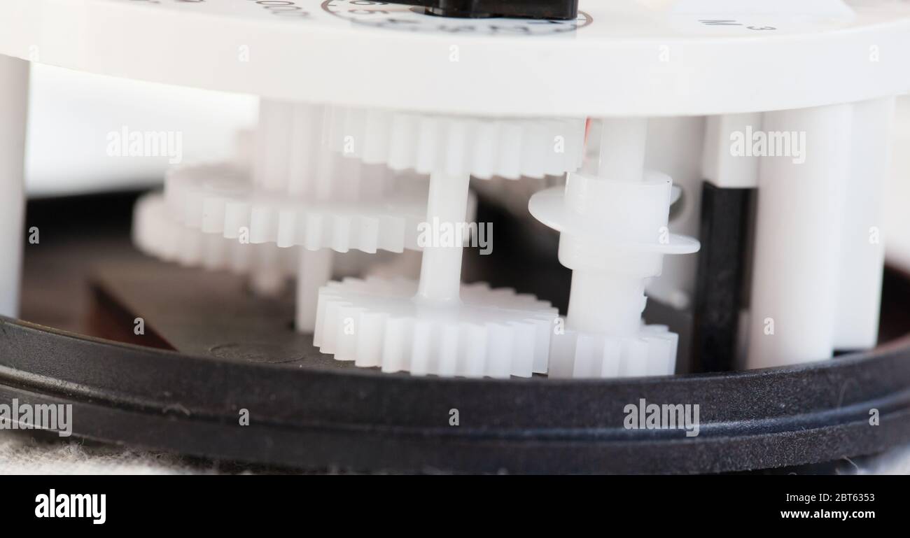 Disassembled water meter in macro scale Stock Photo - Alamy