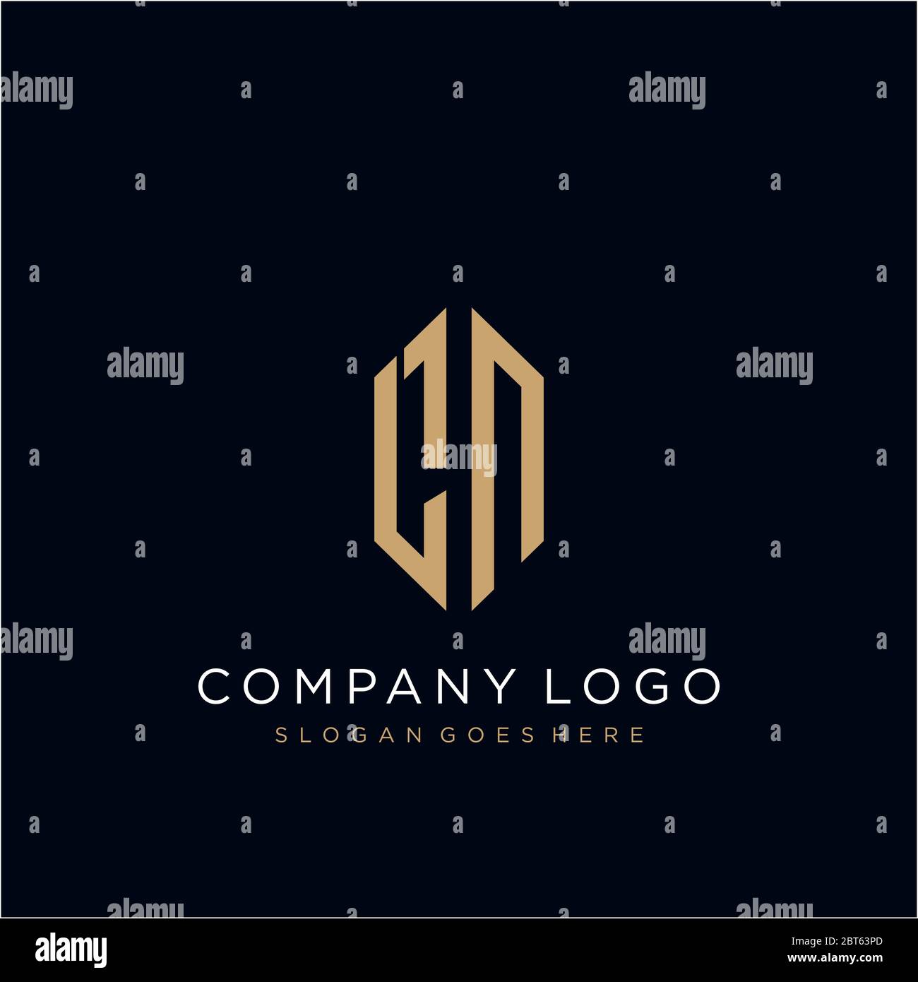 Ln shape Stock Vector Images - Alamy