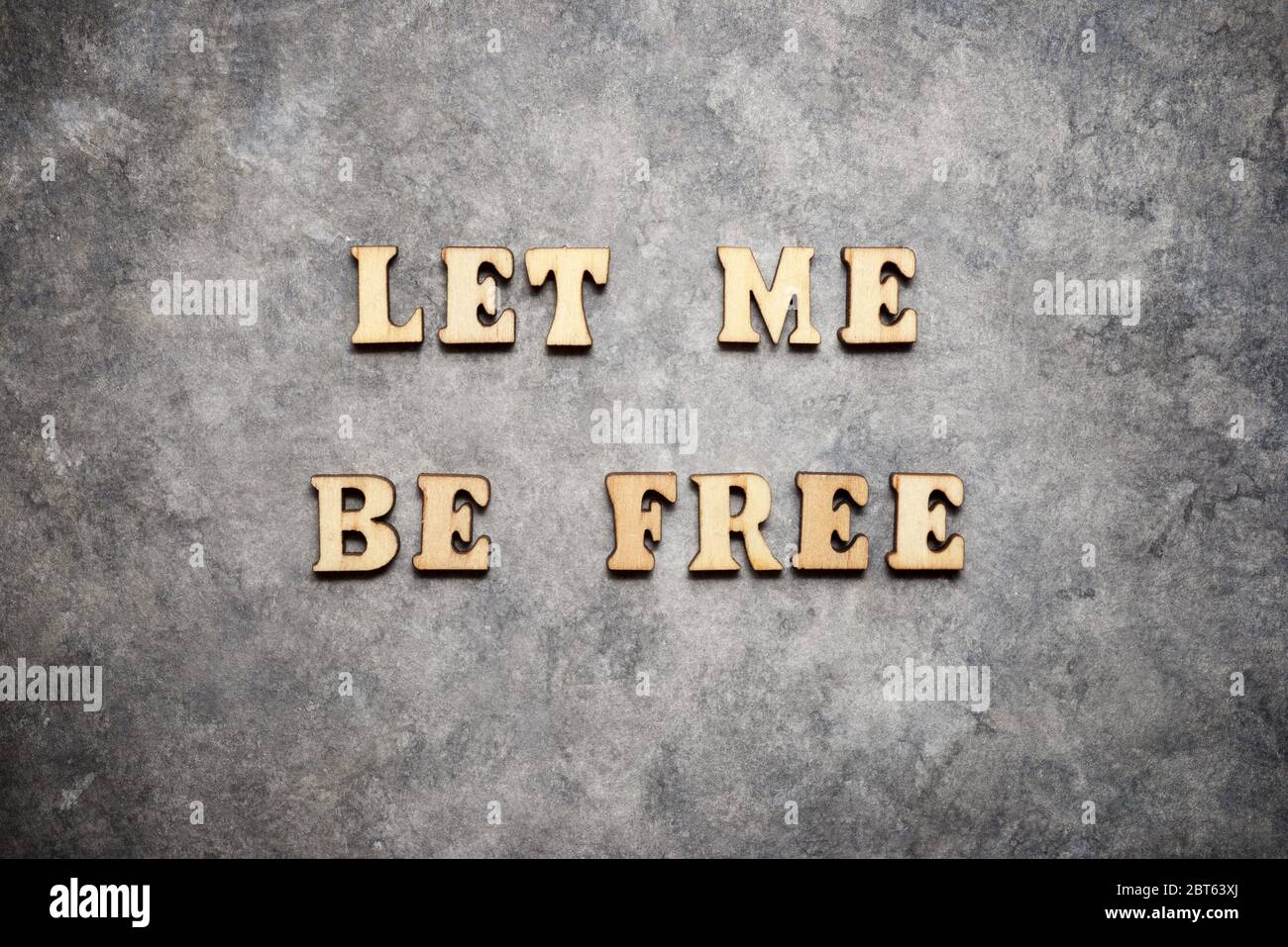 Let her be free hi-res stock photography and images - Alamy