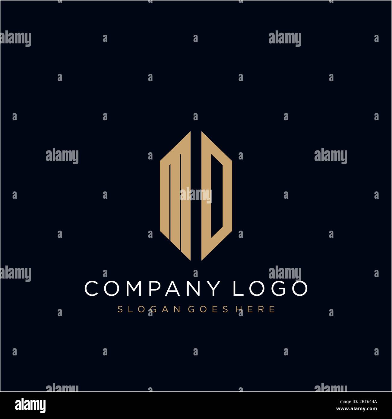 Md logotype hi-res stock photography and images - Alamy