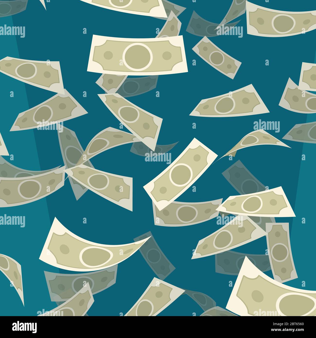 Cartoon money flying Stock Vector Images - Alamy