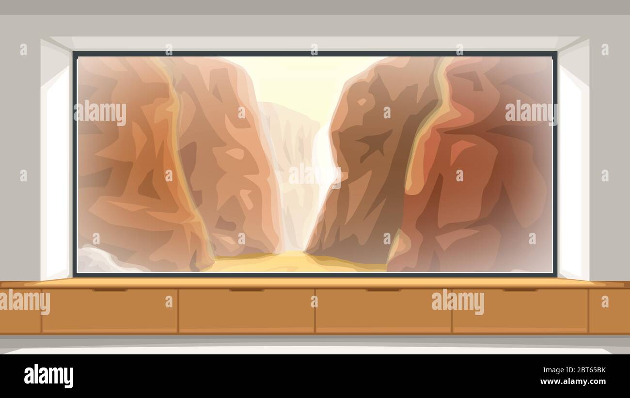 View grand canyon landscape Stock Vector Images - Alamy