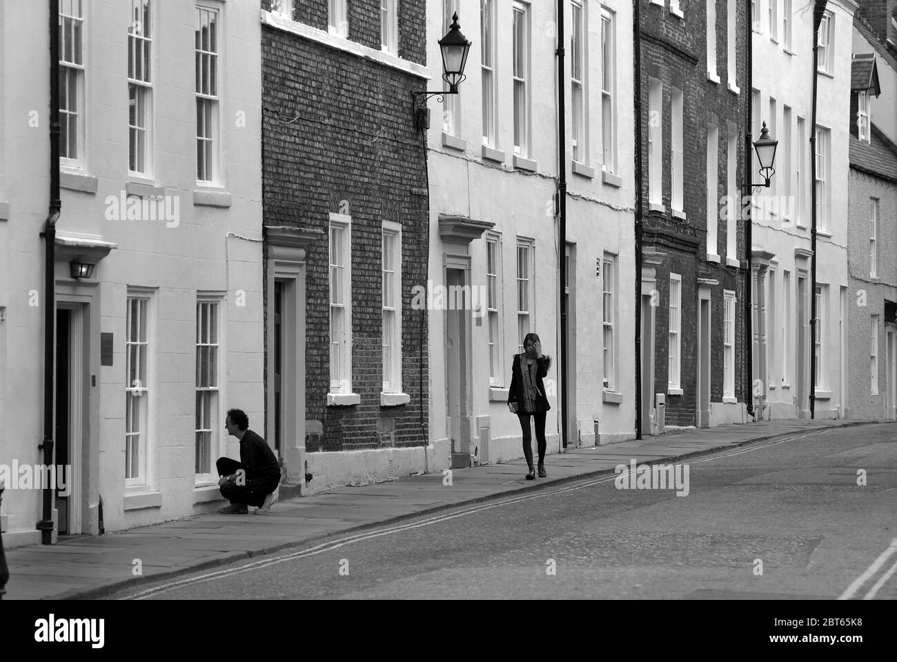 North Bailey, Durham Stock Photo - Alamy