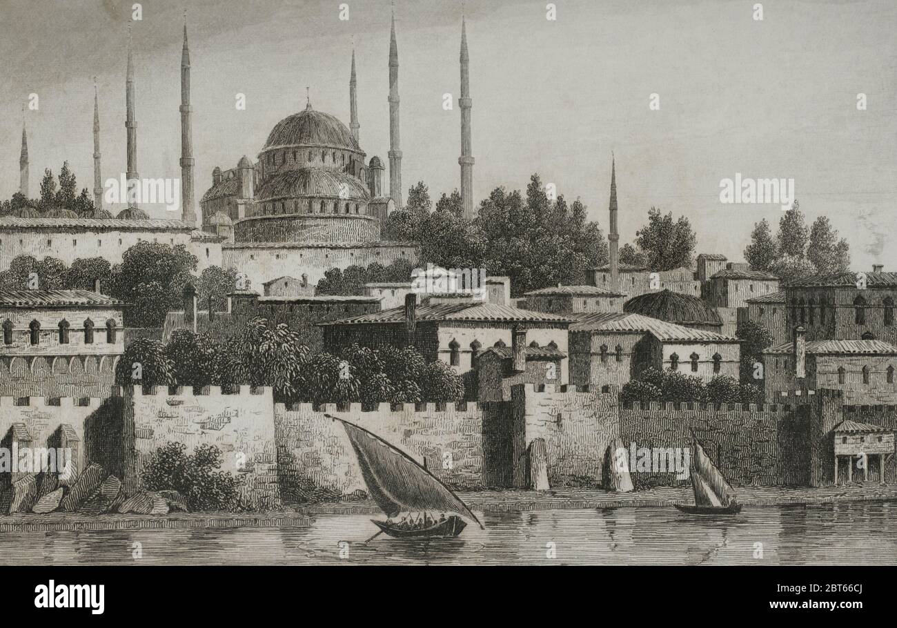 Istanbul constantinople 17th century hi-res stock photography and ...