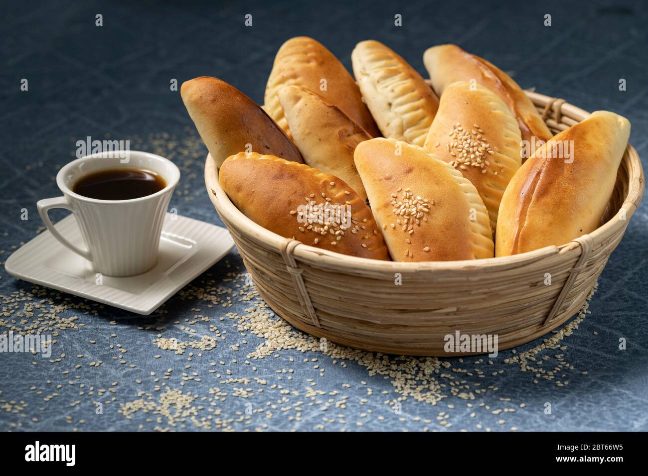 Fatayer is a Middle Eastern meat pie that can alternatively be stuffed ...