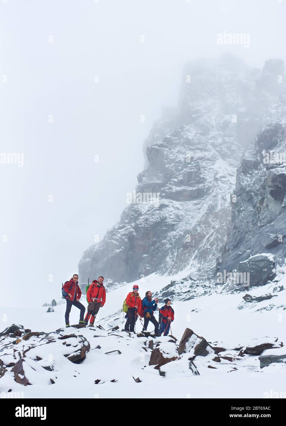 Trekking team hi-res stock photography and images - Alamy