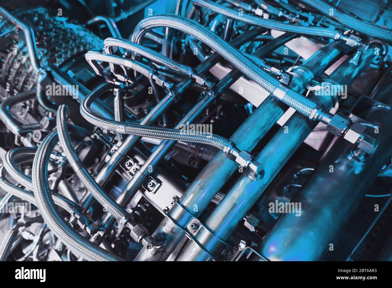 Gas turbine compressor for power generation on the offshore platform of ...