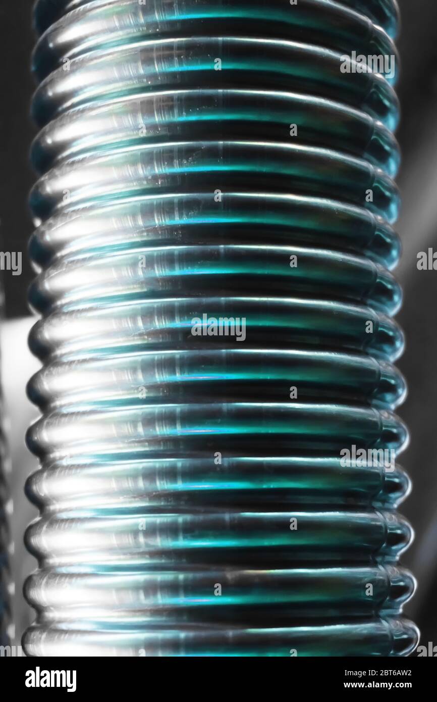 Detail view of the gas turbine engine Stock Photo - Alamy