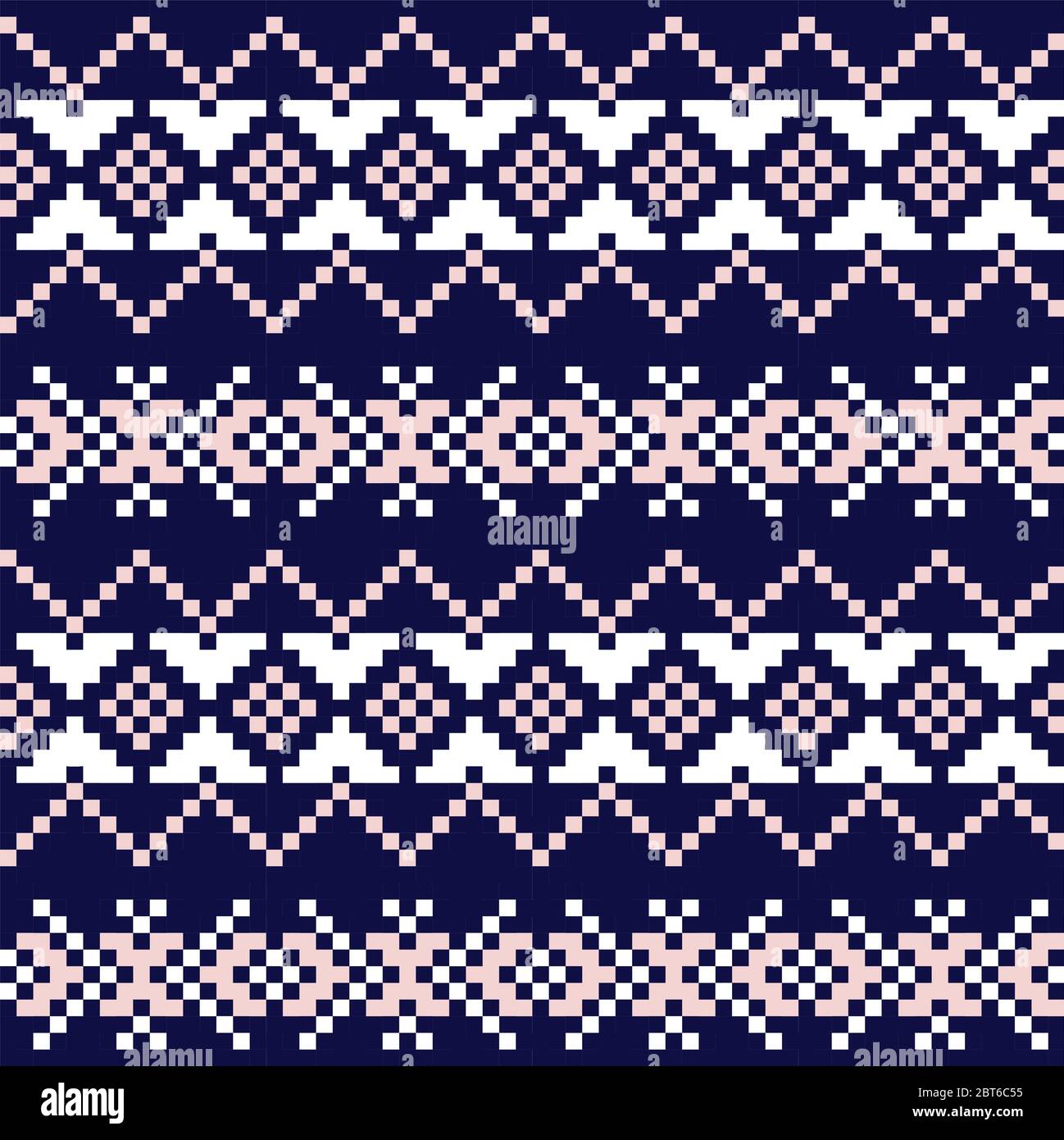 Christmas fair isle pattern background for fashion textiles, knitwear ...