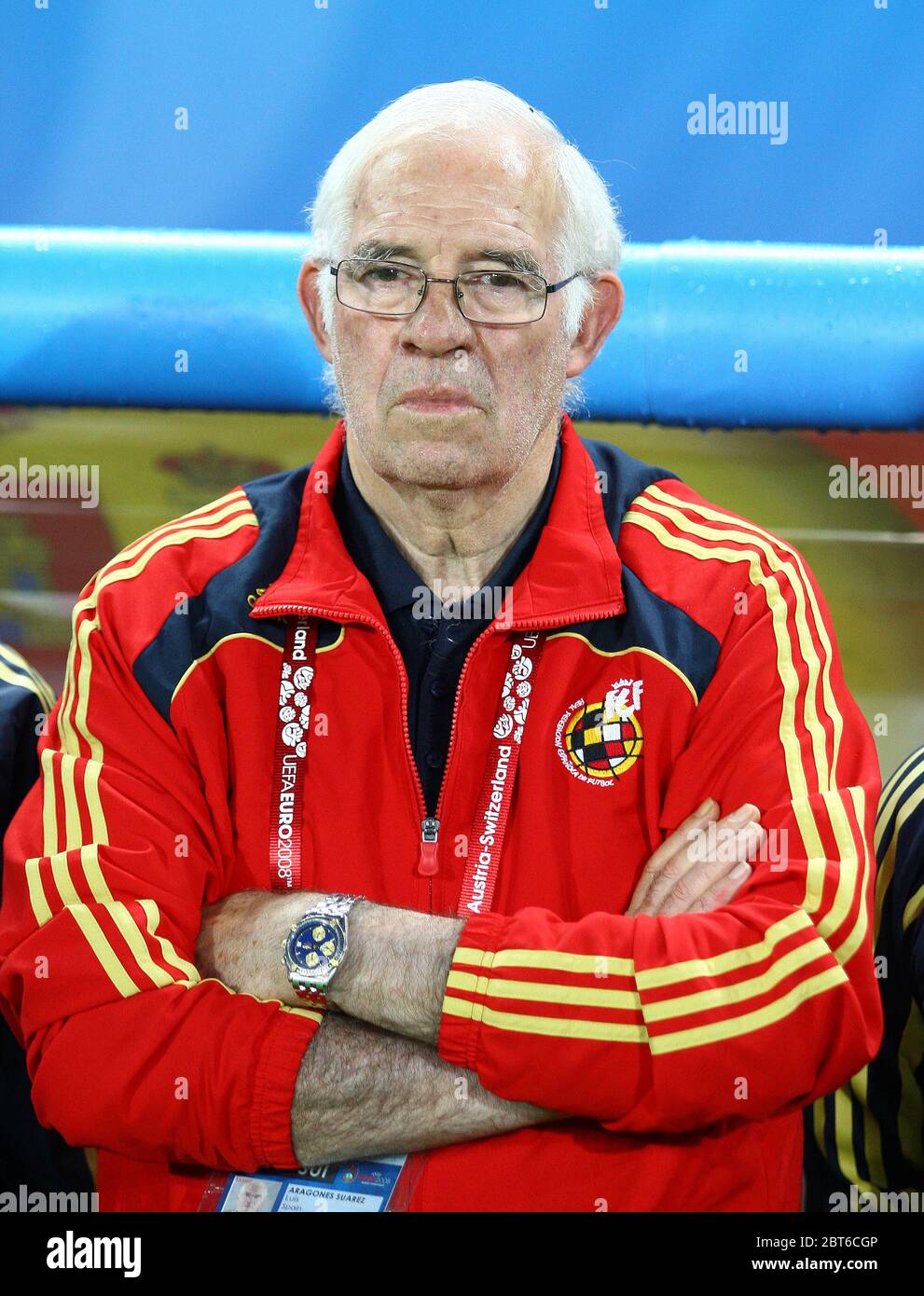 AUSTRIA, JUNE 26: Luis Aragones,spanish coach during the UEFA EURO 2008 ...