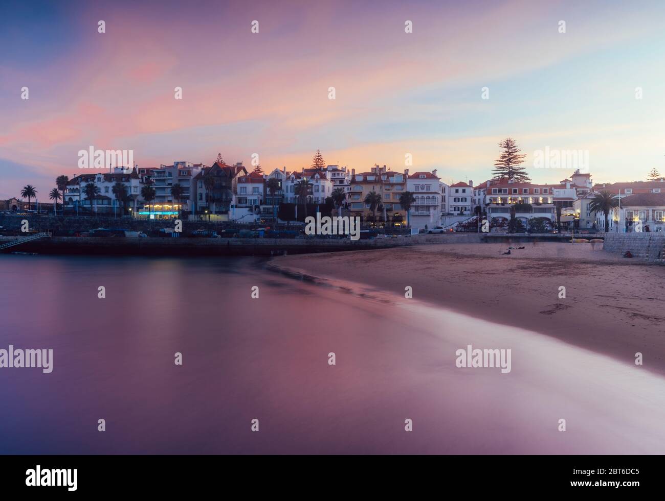 Portugal atlantic coast cascais sunset hi-res stock photography and ...