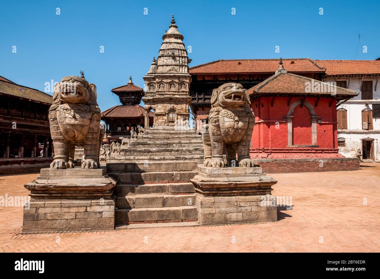 Kathmandu-Bhaktapur. Colourful street scenes in and around Durbar ...