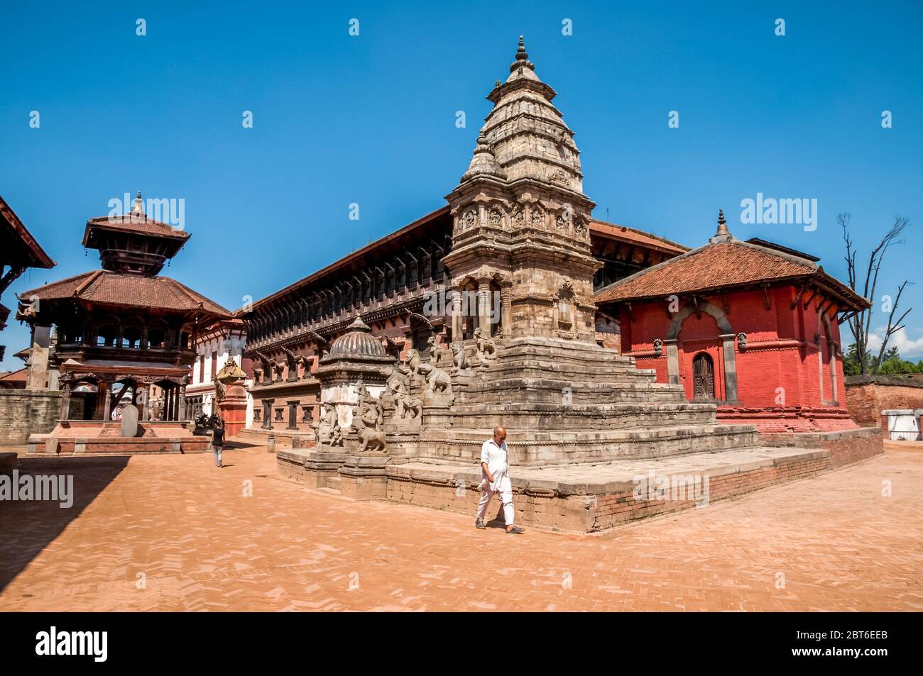 Kathmandu-Bhaktapur, At the Durbar Square and the 55 windows palace in ...