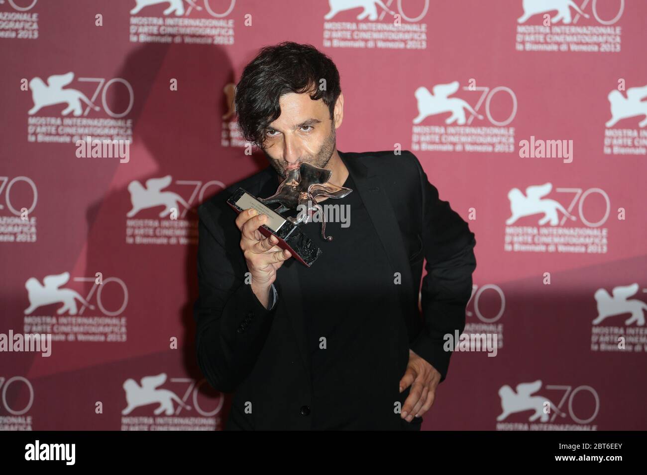VENICE, ITALY - SEPTEMBER 07: Alexandros Avranas poses with the Silver ...