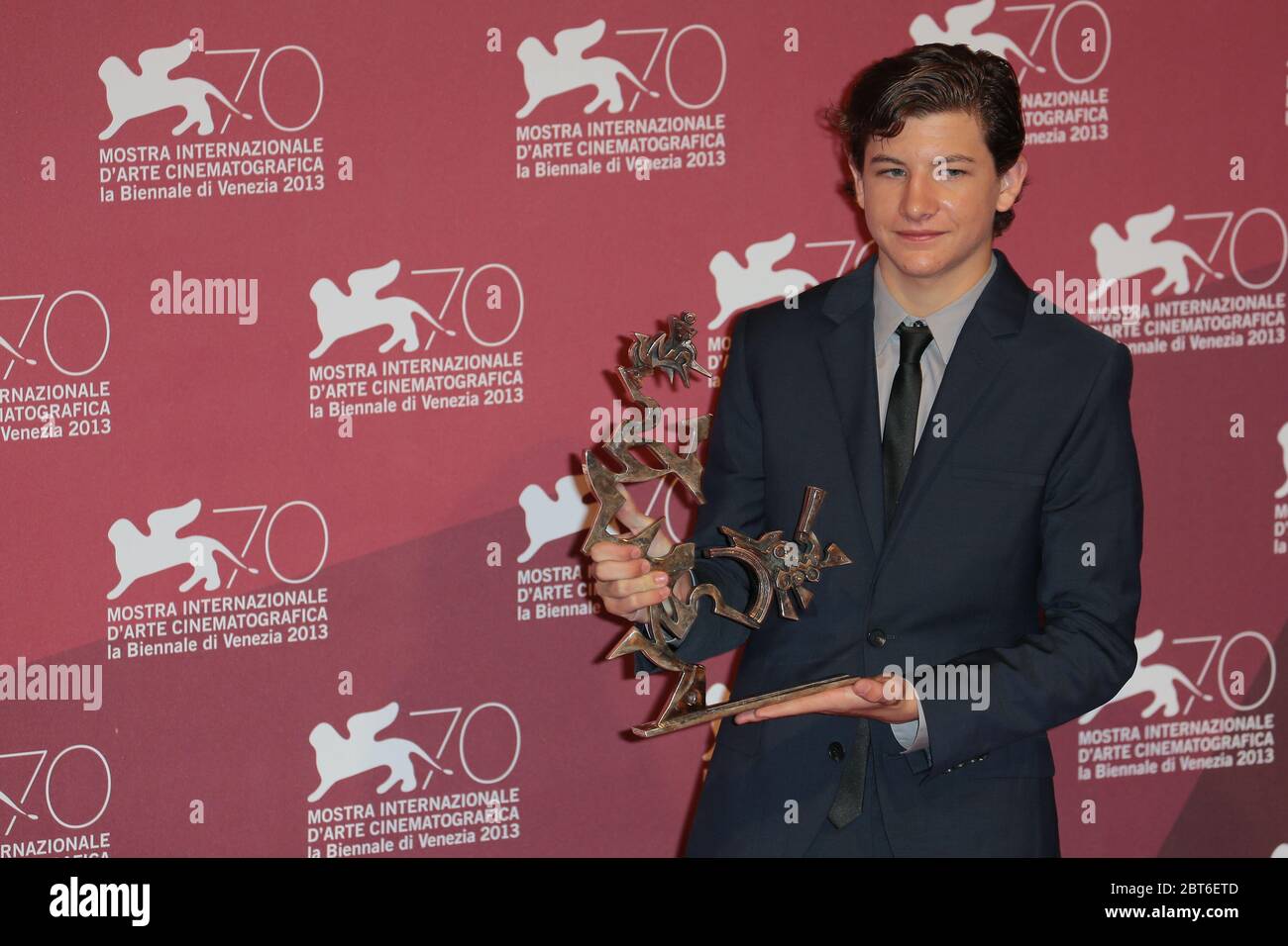 VENICE, ITALY - SEPTEMBER 07: Tye Sheridan poses with the Marcello ...