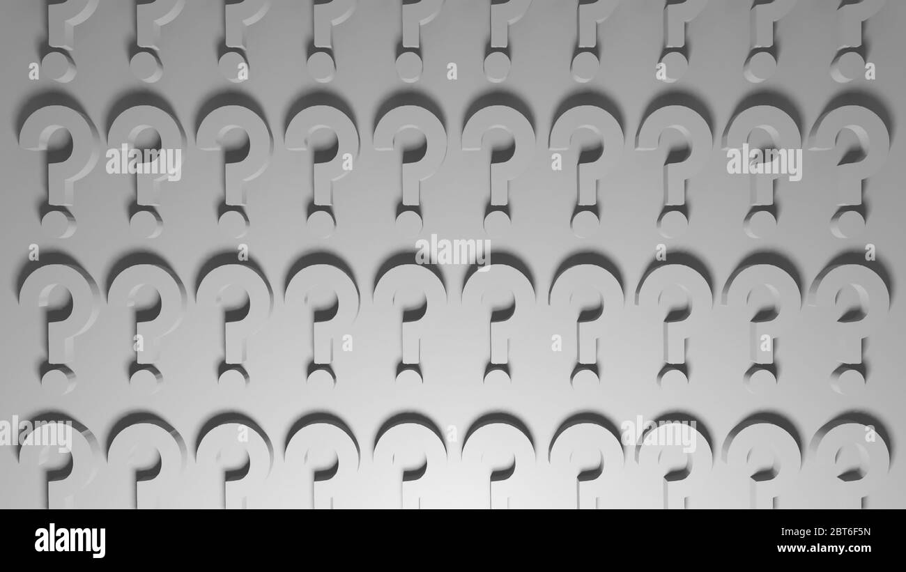 3d abstract render illustration in 4k Black and White Stock Photos ...