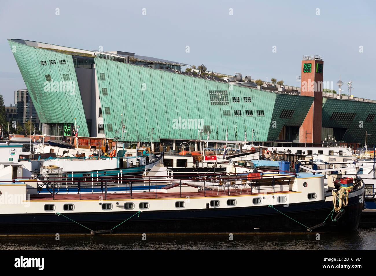 Amsterdam, The Netherlands - 05-20-2020: Nemo Science Museum in The ...