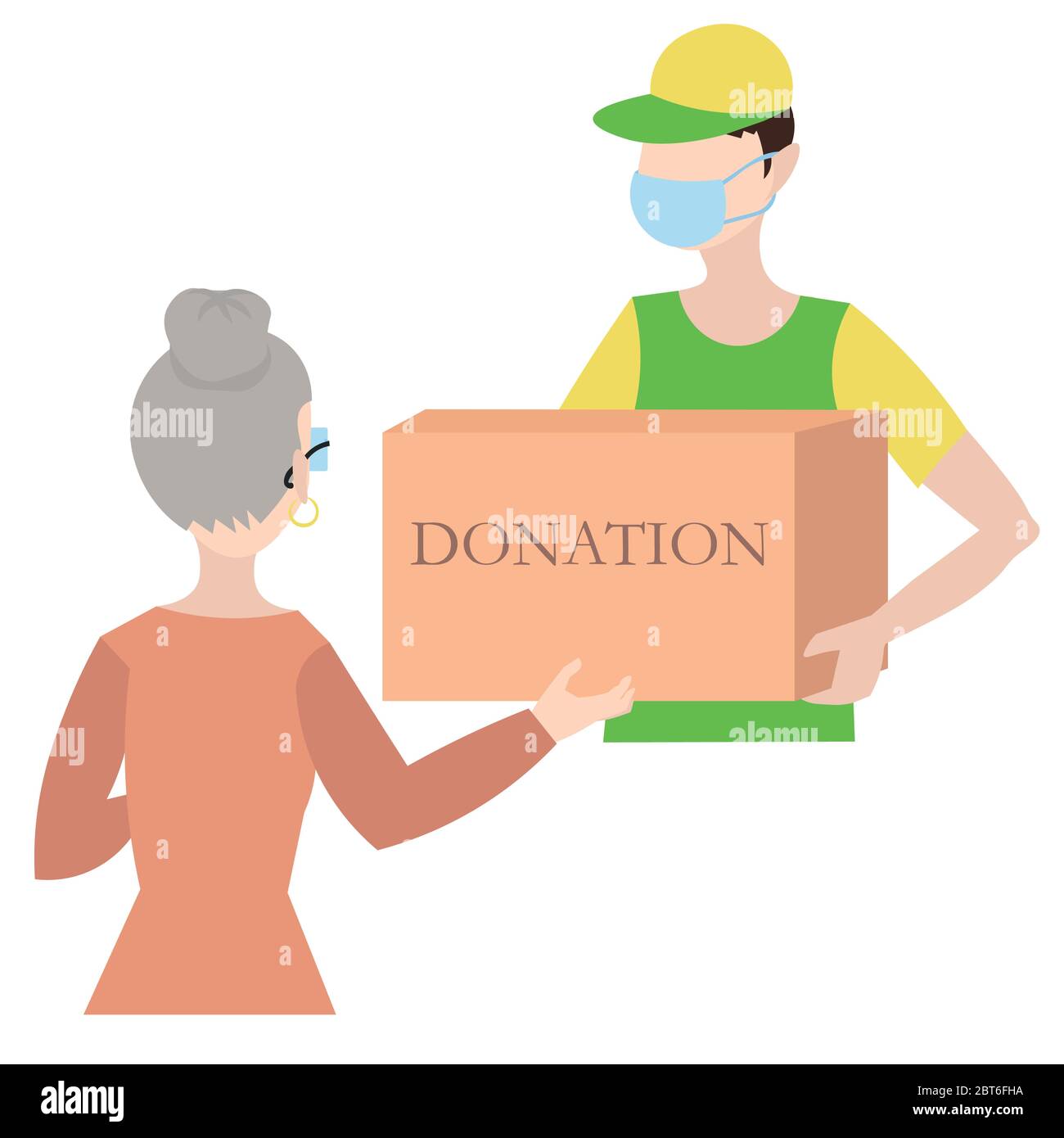 No donations Stock Vector Images - Alamy
