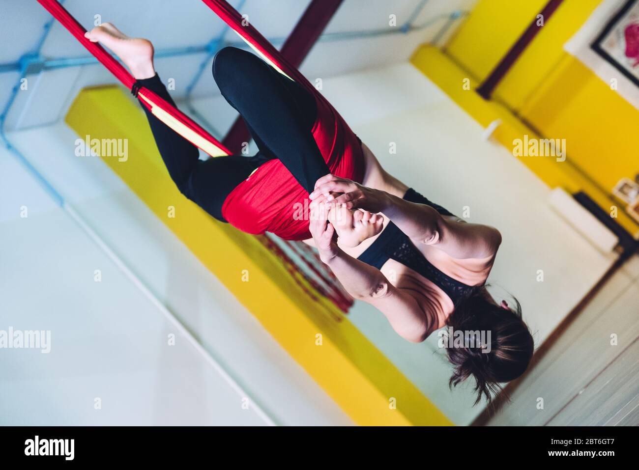 Aerobic gymnastics hi-res stock photography and images - Alamy