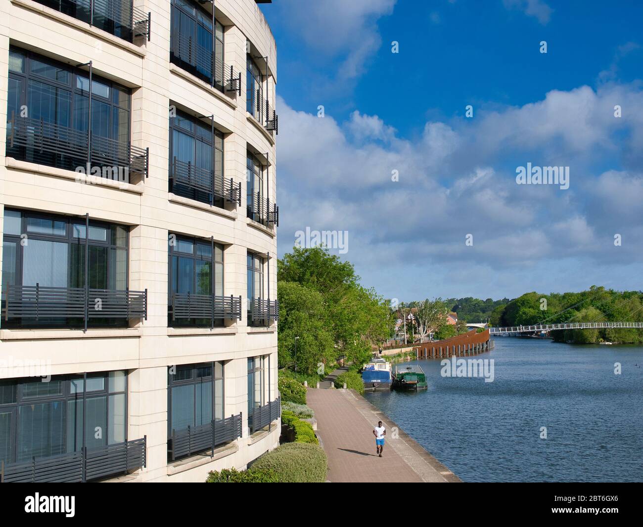 Clearwater Court, Thames Water Head Office, on the River Thames ...