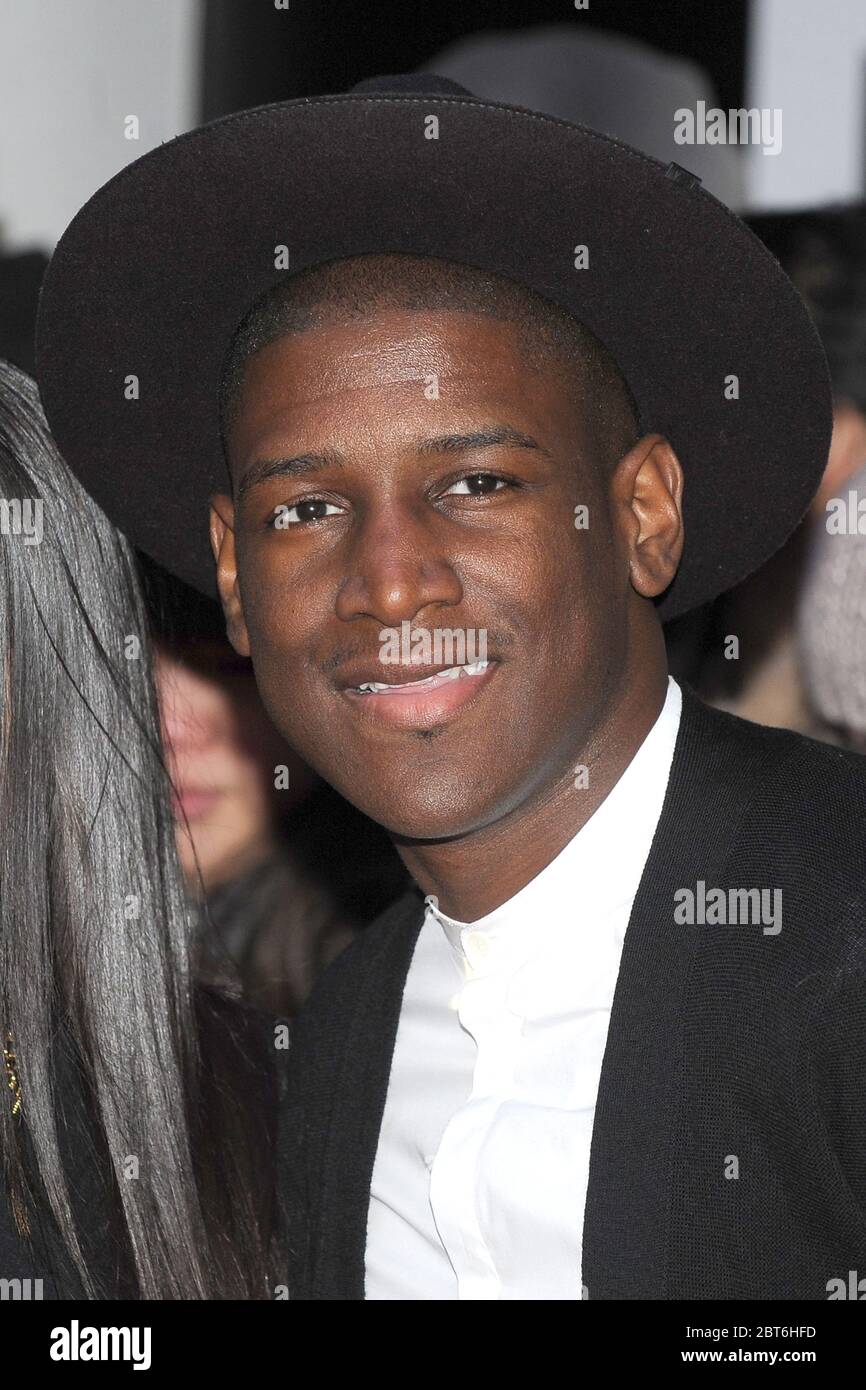 English singer-songwriter Labrinth attends the UK premiere of Olympus ...
