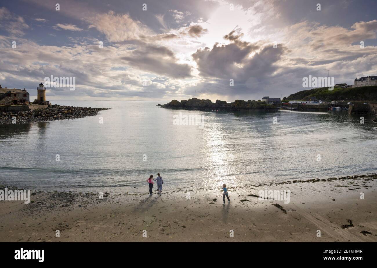 Portpatrick Beach, Rhinns of Galloway Stock Photo - Alamy