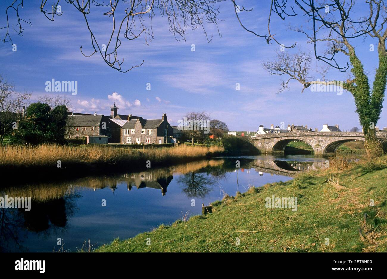 The Bladnoch Distillery, River Bladnoch Stock Photo - Alamy