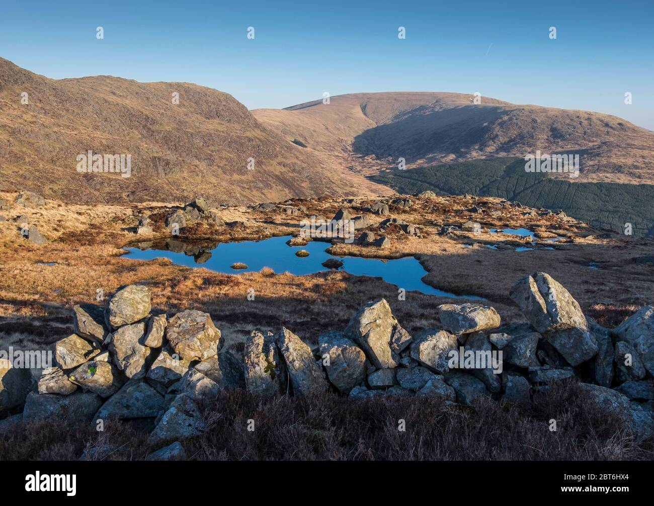 lLnd use patterns in uplands of Rhinns of Kells by Meikle Millyea Stock ...