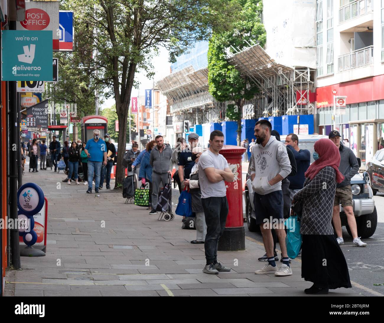 The general post office queue hi-res stock photography and images - Alamy
