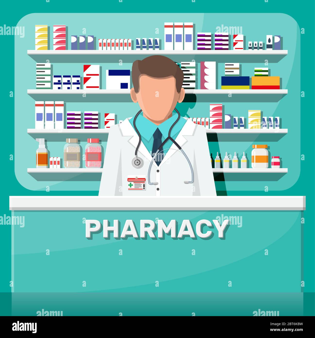 Background medicines tablets pills Stock Vector Images - Alamy