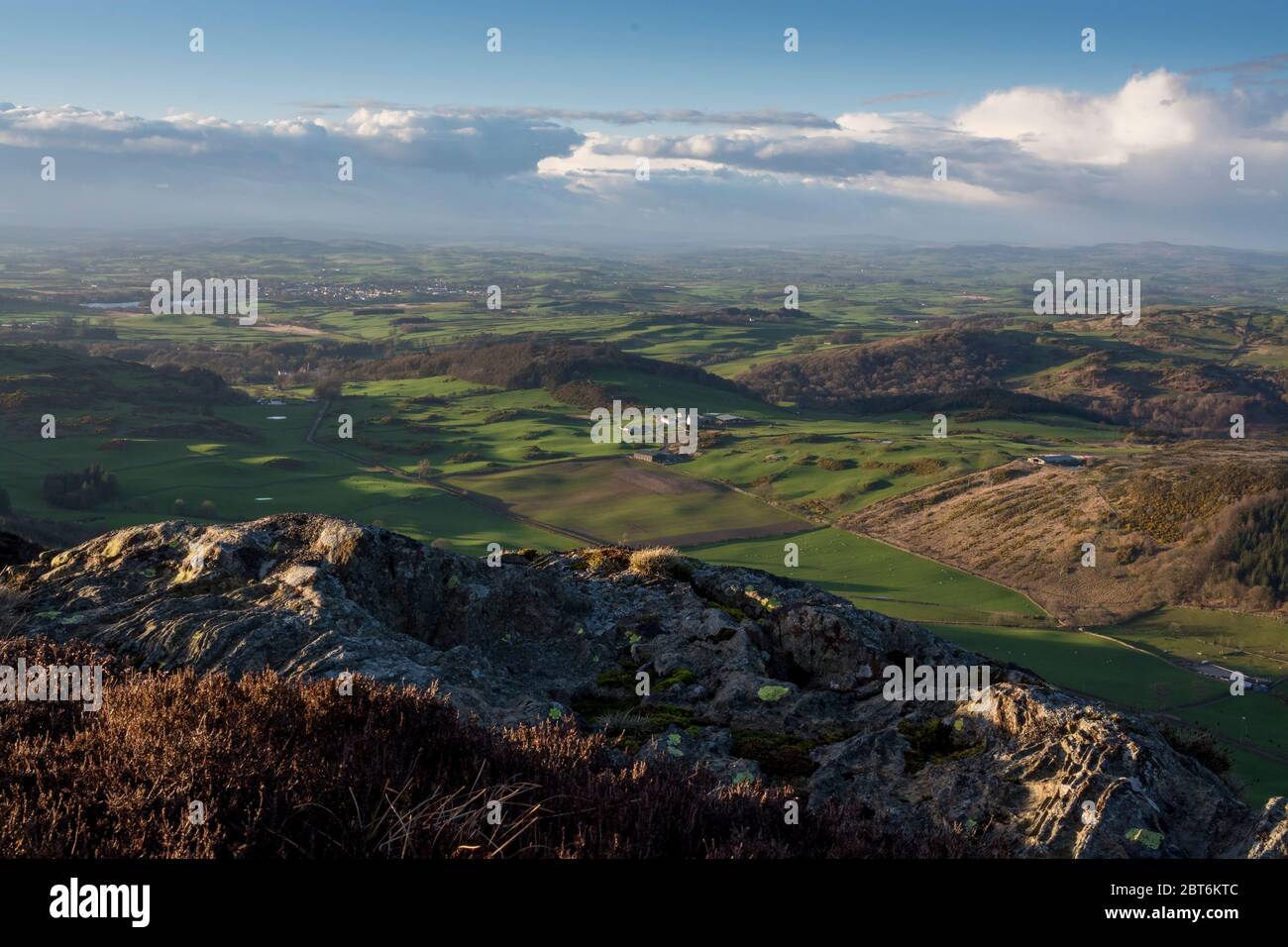 Screel summit view to Castle Douglas Stock Photo - Alamy