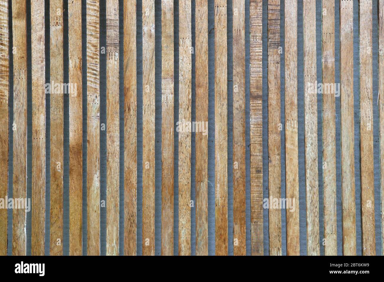 Slat background, arranged in a space between each other Stock Photo - Alamy