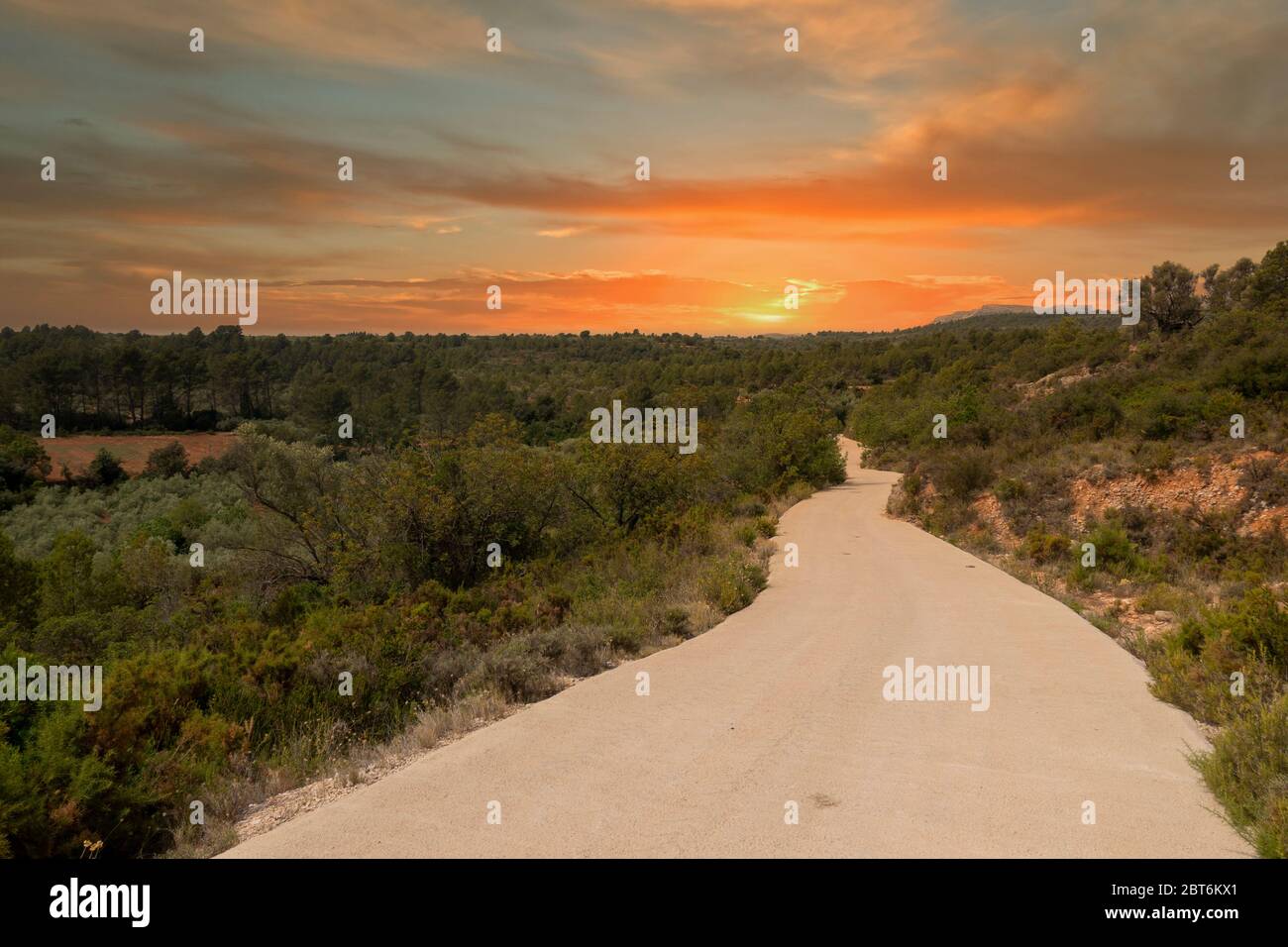 Via augusta street hi-res stock photography and images - Alamy
