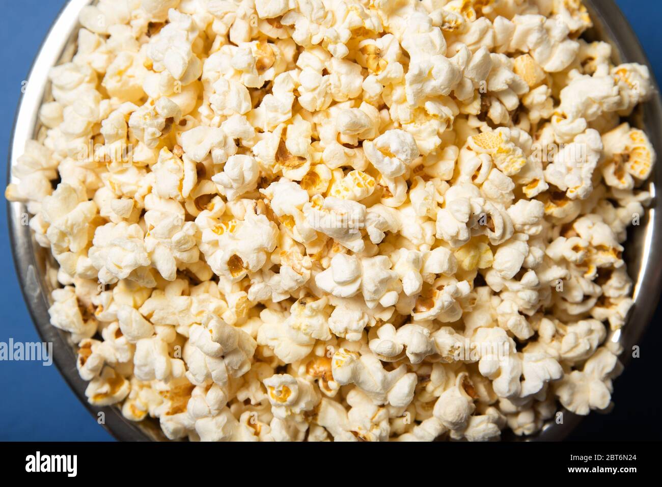 Closeup plate popcorn in hi-res stock photography and images - Alamy