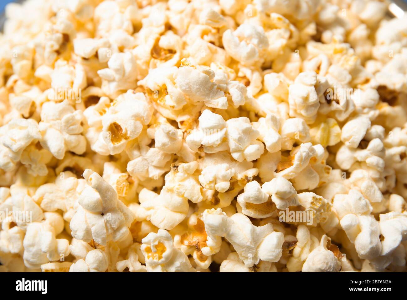 Closeup plate popcorn in hi-res stock photography and images - Alamy