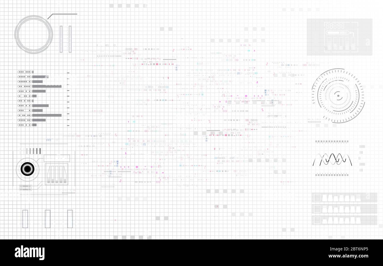 Abstract Background Digital Structure Elements Technology Communication Network Design Abstract