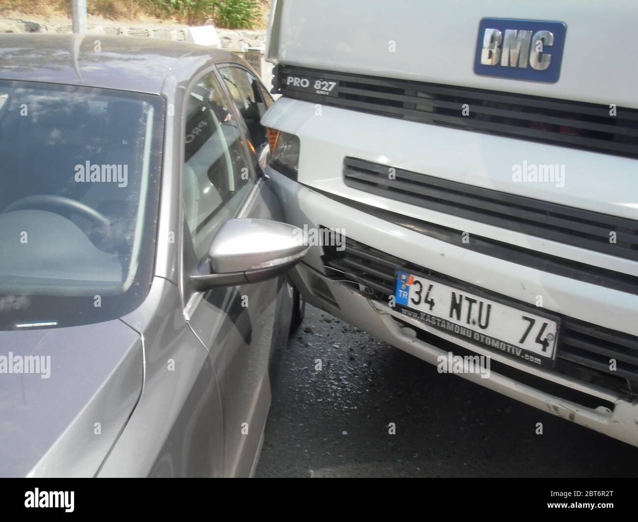 Car was hit hi-res stock photography and images - Alamy
