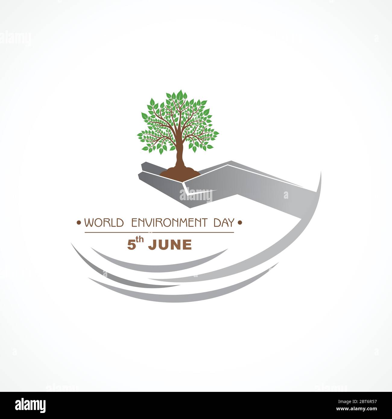 Vector Illustration for World Environment day concept logo design - 5th ...
