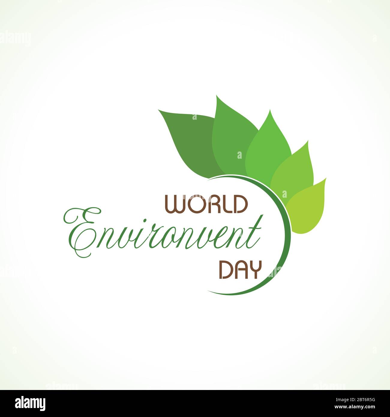 Vector Illustration for World Environment day concept logo design - 5th ...