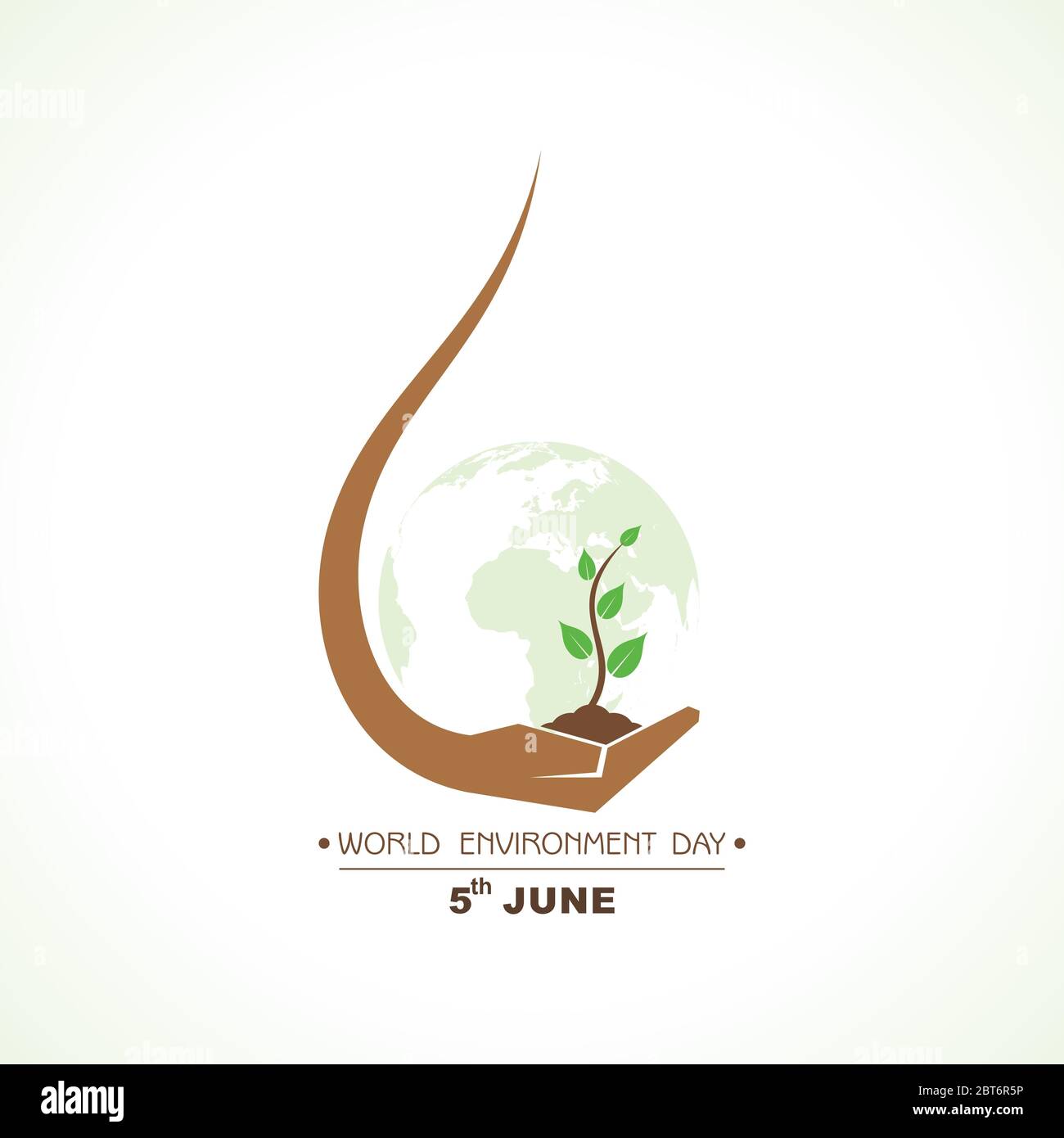 Vector Illustration for World Environment day concept logo design - 5th ...