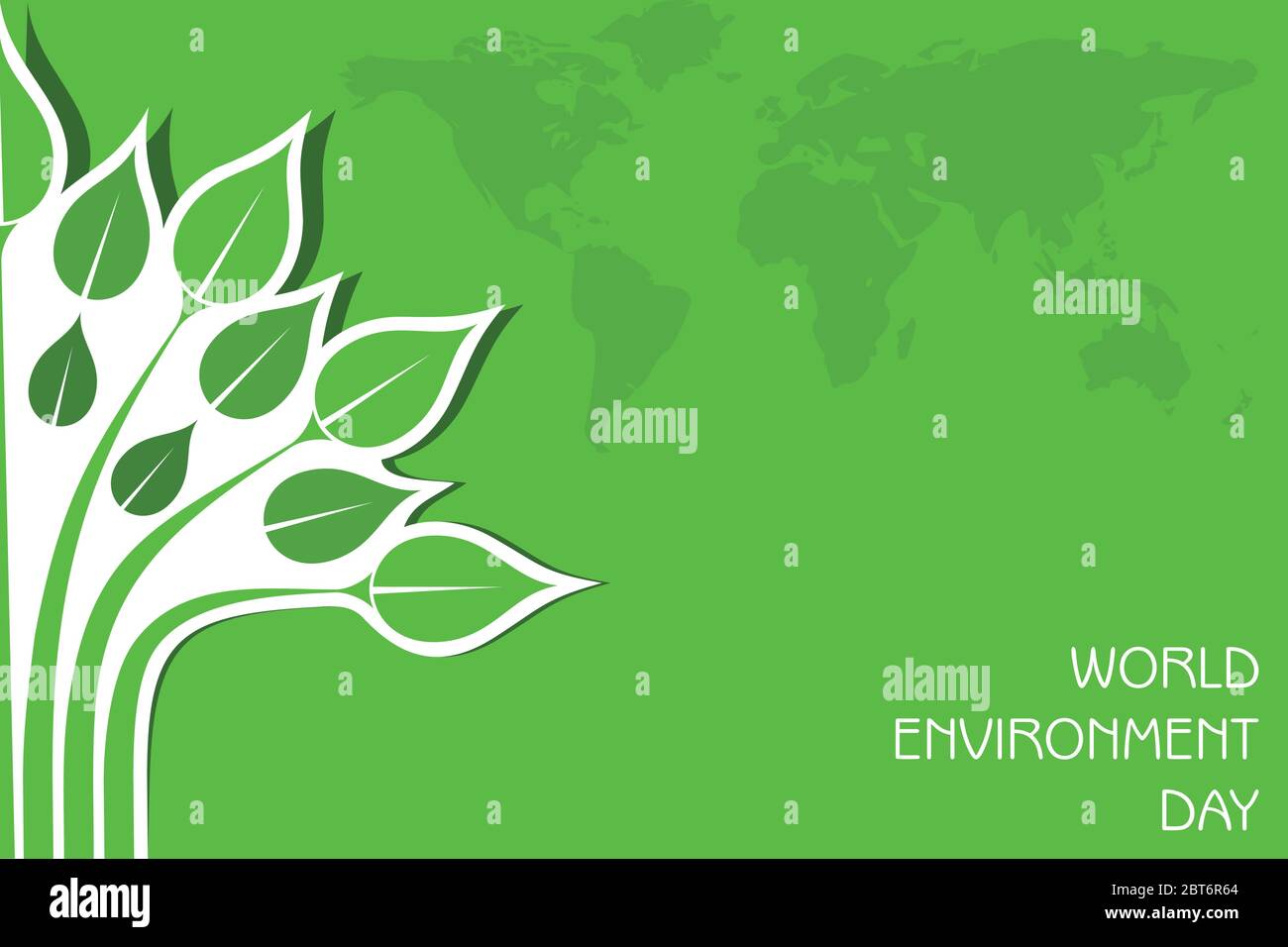 Vector Illustration for World Environment day concept logo design - 5th ...