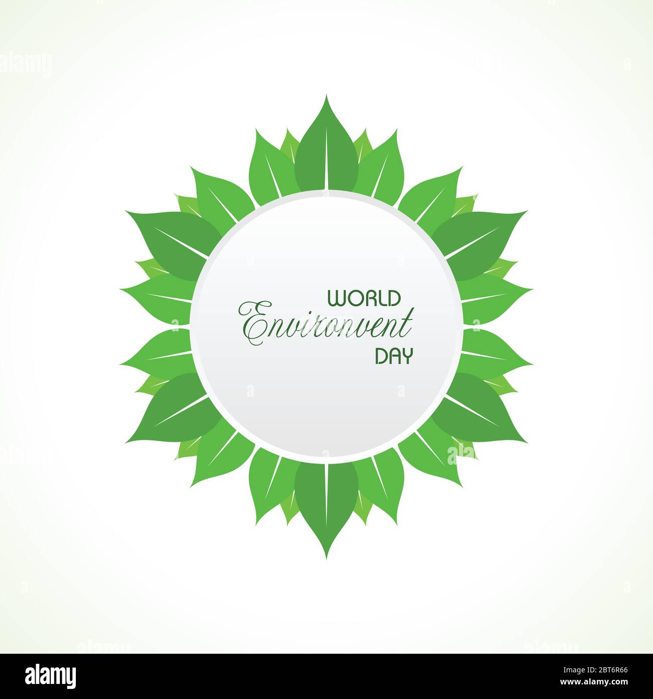 Vector Illustration for World Environment day concept logo design - 5th ...