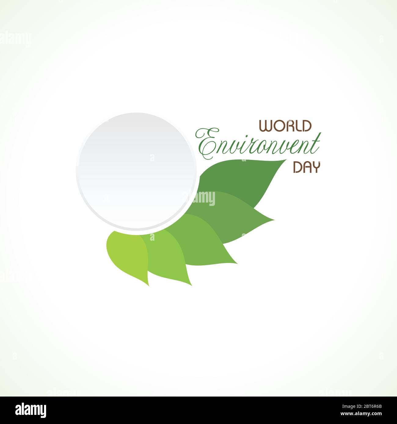 Vector Illustration for World Environment day concept logo design - 5th ...