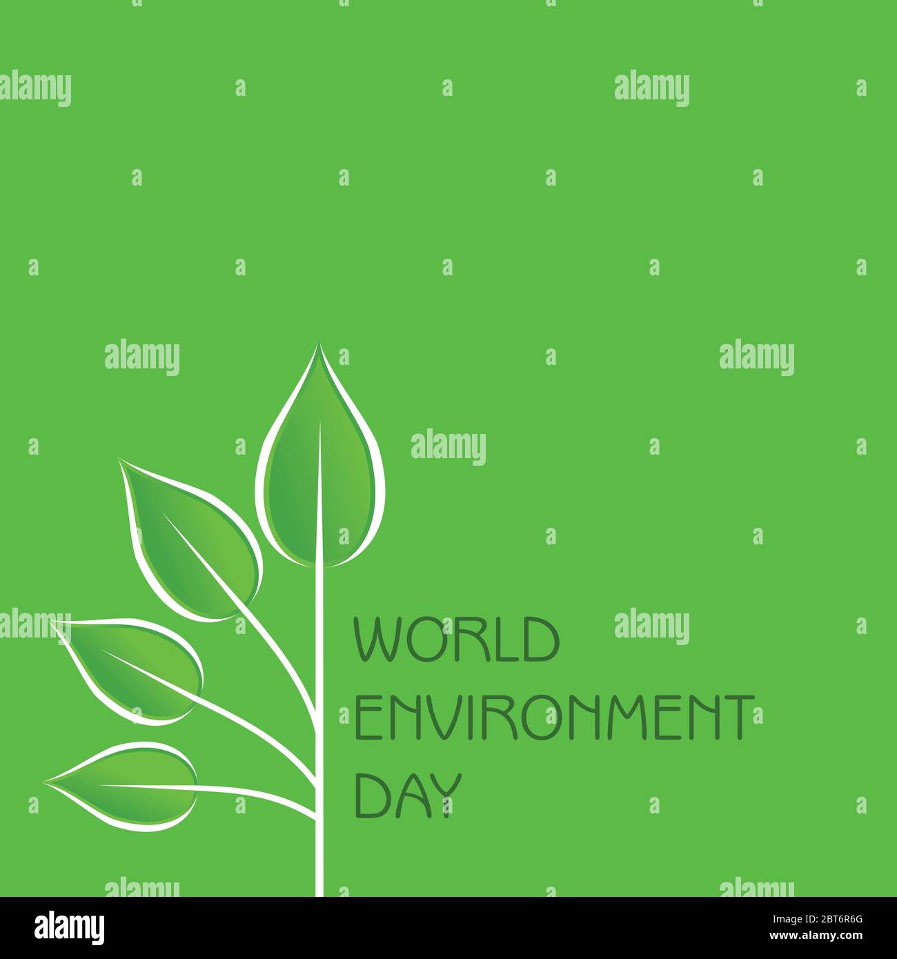 Vector Illustration for World Environment day concept logo design - 5th ...
